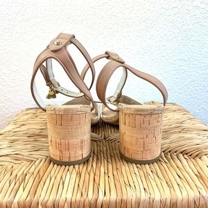 Coach | Shoes | Coach Block Heel Sandals With Size 65 | Poshmark